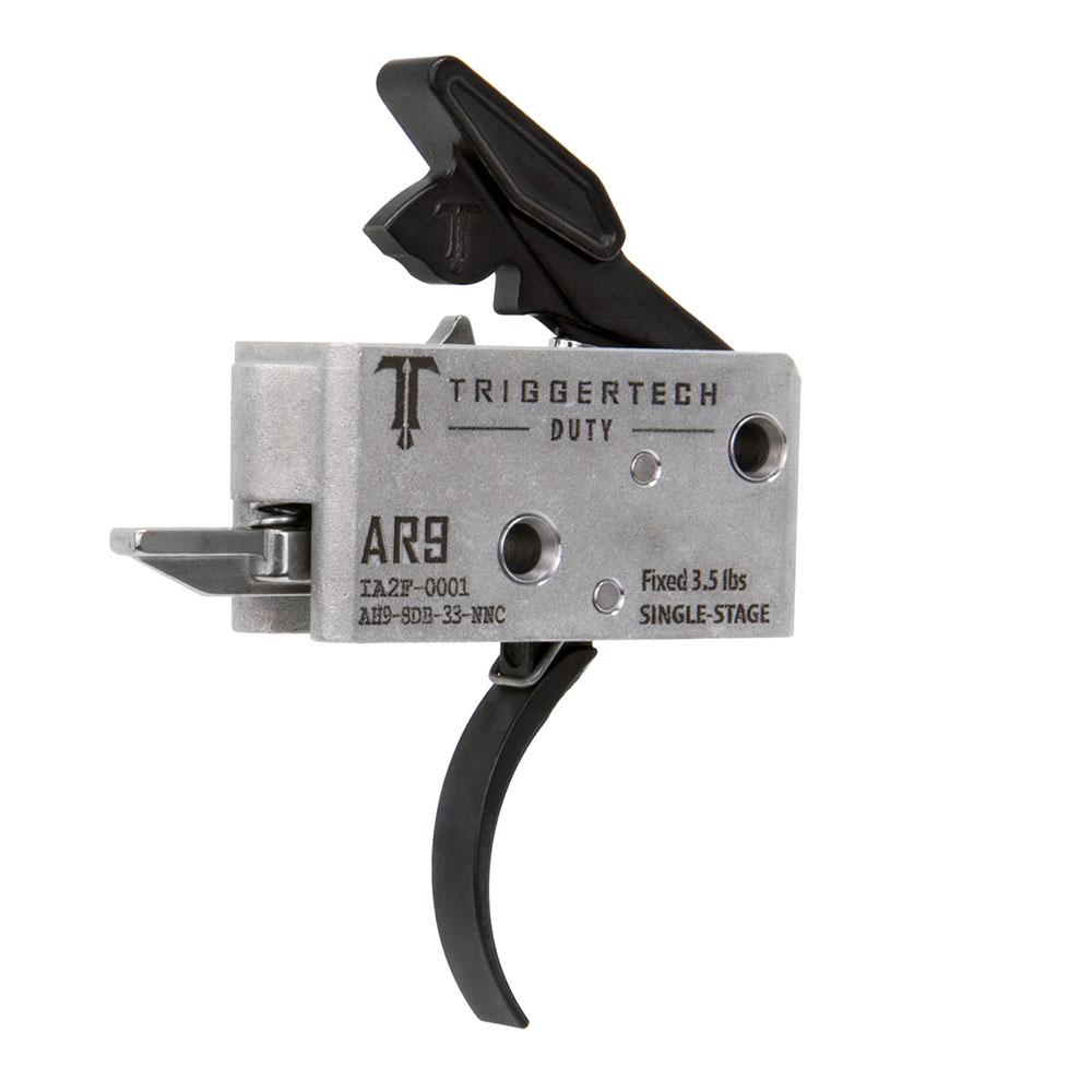 TRIGGERTECH AR-9 Duty-Abzug, Traditional Curved, einzelstufig ...
