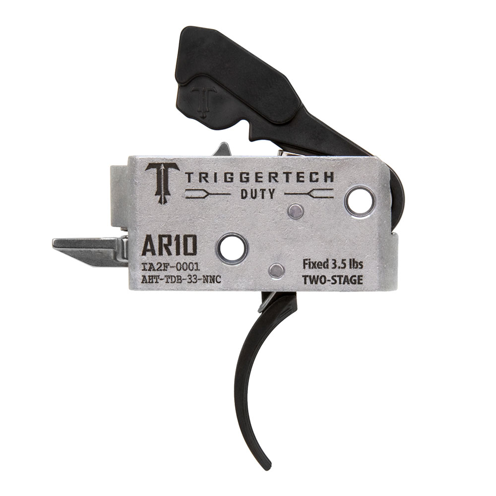 TRIGGERTECH AR-10 Duty Trigger – traditioneller, gebogener zweistufiger ...
