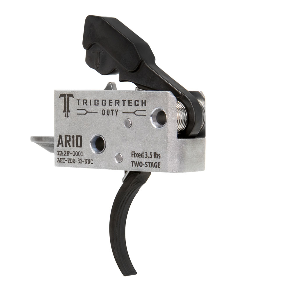 TRIGGERTECH AR-10 Duty Trigger – traditioneller, gebogener zweistufiger ...