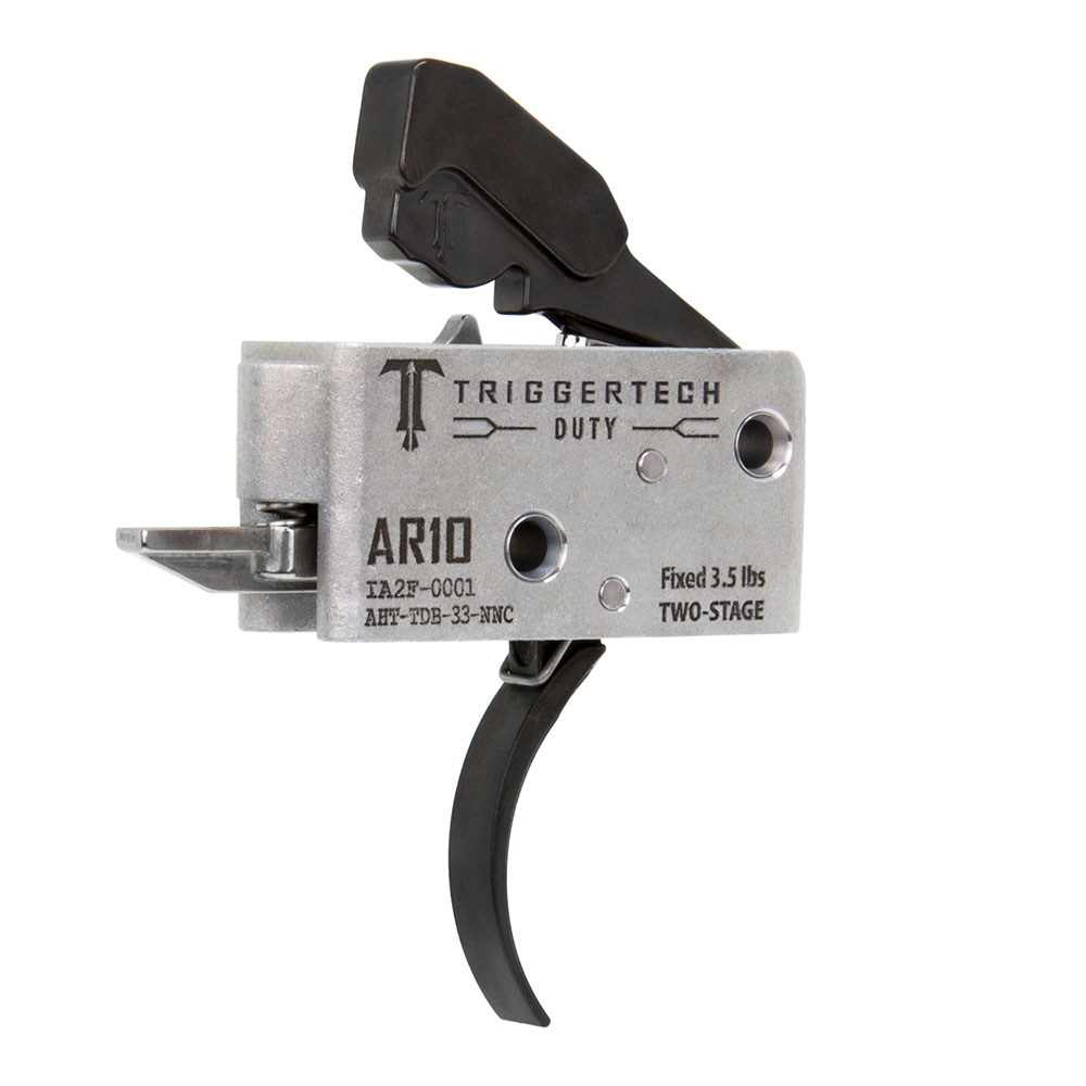 TRIGGERTECH AR-10 Duty Trigger – traditioneller, gebogener zweistufiger ...
