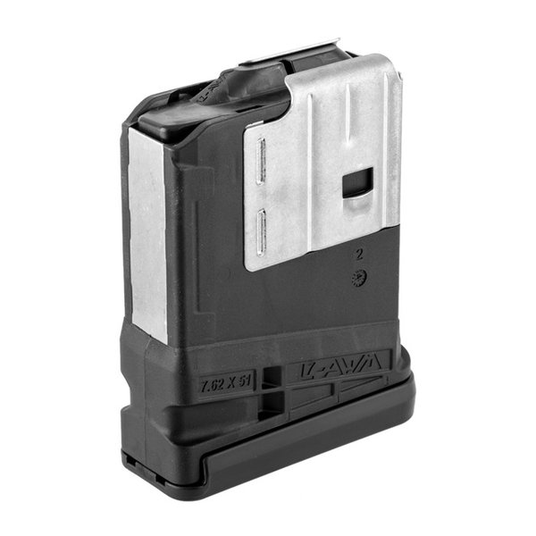 LANCER SYSTEMS AR 308 10-Schuss-Magazine L7AWM 10 Schuss, opak schwarz ...