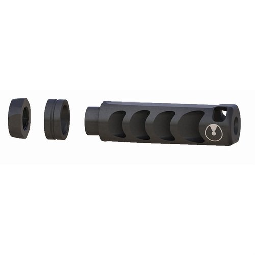 AR-15 CALIBER ULTRADYNE USA Apollo Max Compensator 22 Cal 1/2-28 SS Blk ...