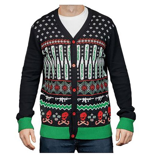 SWEATERS 2022 MAGPUL UGLY CHRISTMAS SWEATER KRAMPUS PATTERN LARGE ...