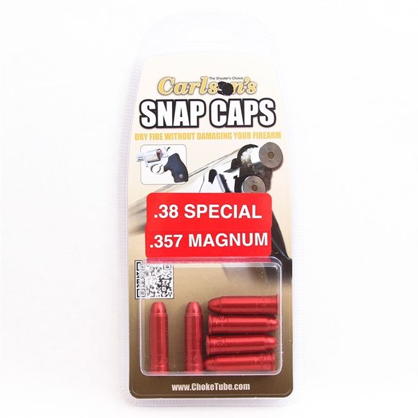 9MM CAP DUMMY ROUNDS CARLSONS SNAP CAPS 357 MAGNUM/38 SPECIAL ALUMINUM ...