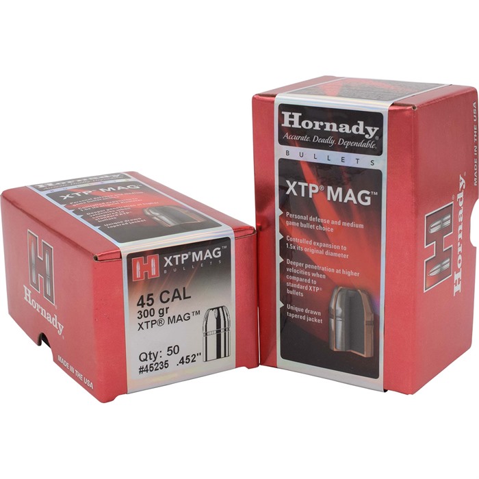 HORNADY MAG"! 45-Kaliber (.452) Pistolengeschosse XTP® MAG 45 CALIBER ...
