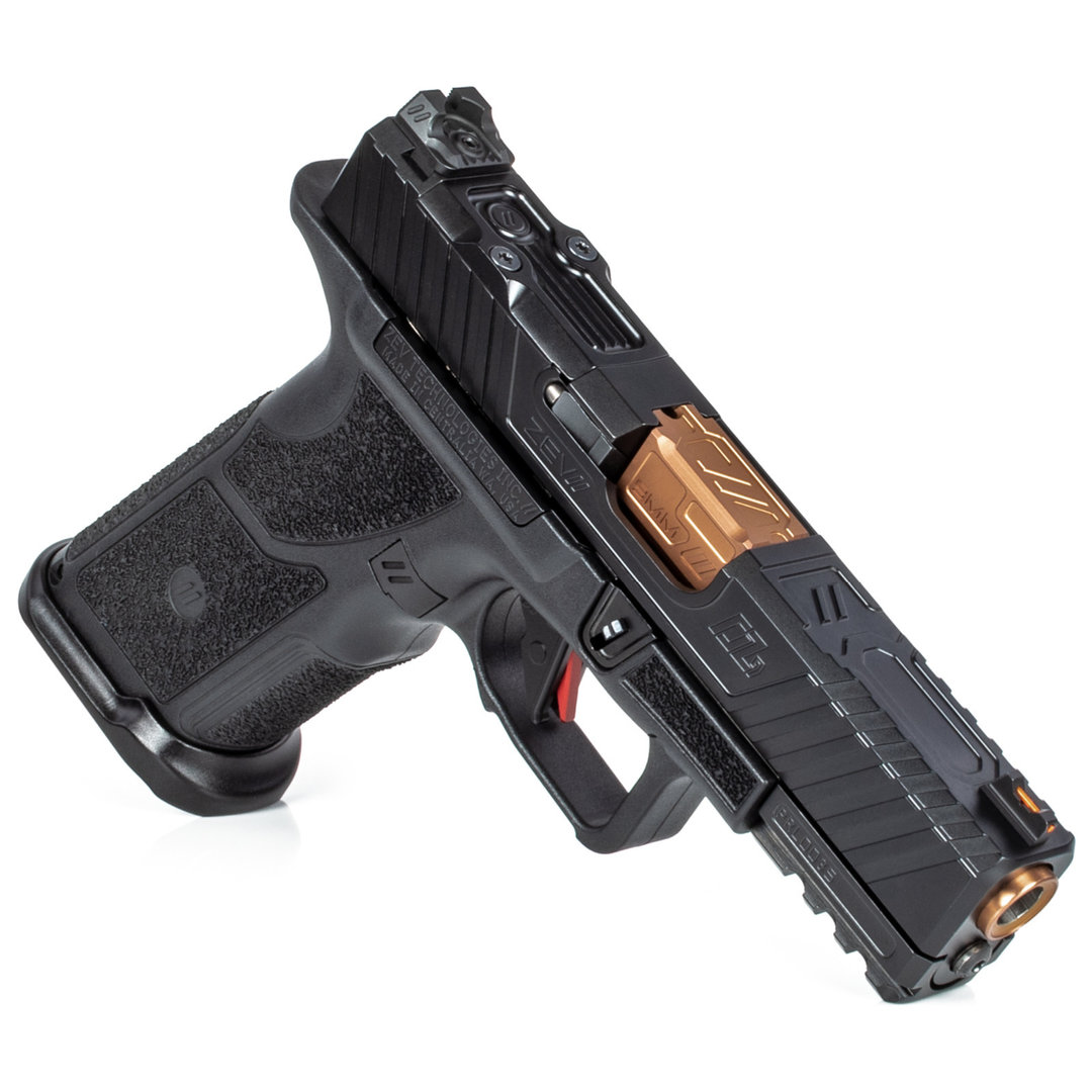 ZEV TECHNOLOGIES OZ9c Elite X-Grip Pistol Optic Ready Black - Brownells ...