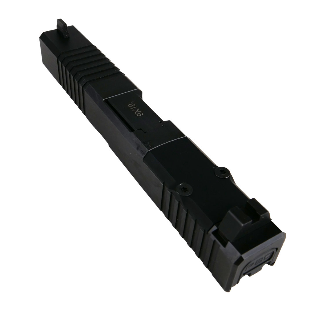 Brownells Deutschland 9mmLuger Naked Glock 19 Wechselsystem Longslide Gen3 9mm Luger - Black ...